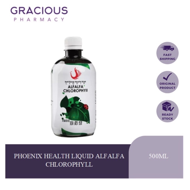 PHOENIX HEALTH LIQUID ALFALFA CHLOROPHYLL 500ML | Shopee Malaysia