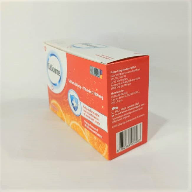 GSK Calsource C+ Calcium 260 mg + Vitamin C 1000mg | Shopee Malaysia