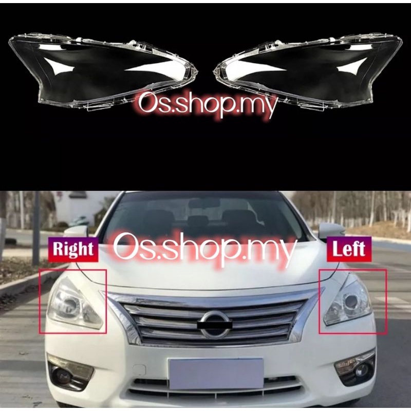 Nissan teana L33 2014 - 2019 HEADLAMP COVER HEAD LAMP LENS HEAD LAMP CASING head light depan ...
