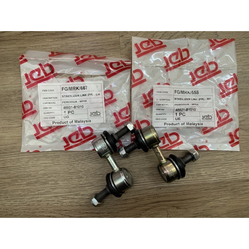 Perodua MYVI Stabilizer link FRH FLH (JEB) 1SET 1 PAIR | Shopee Malaysia