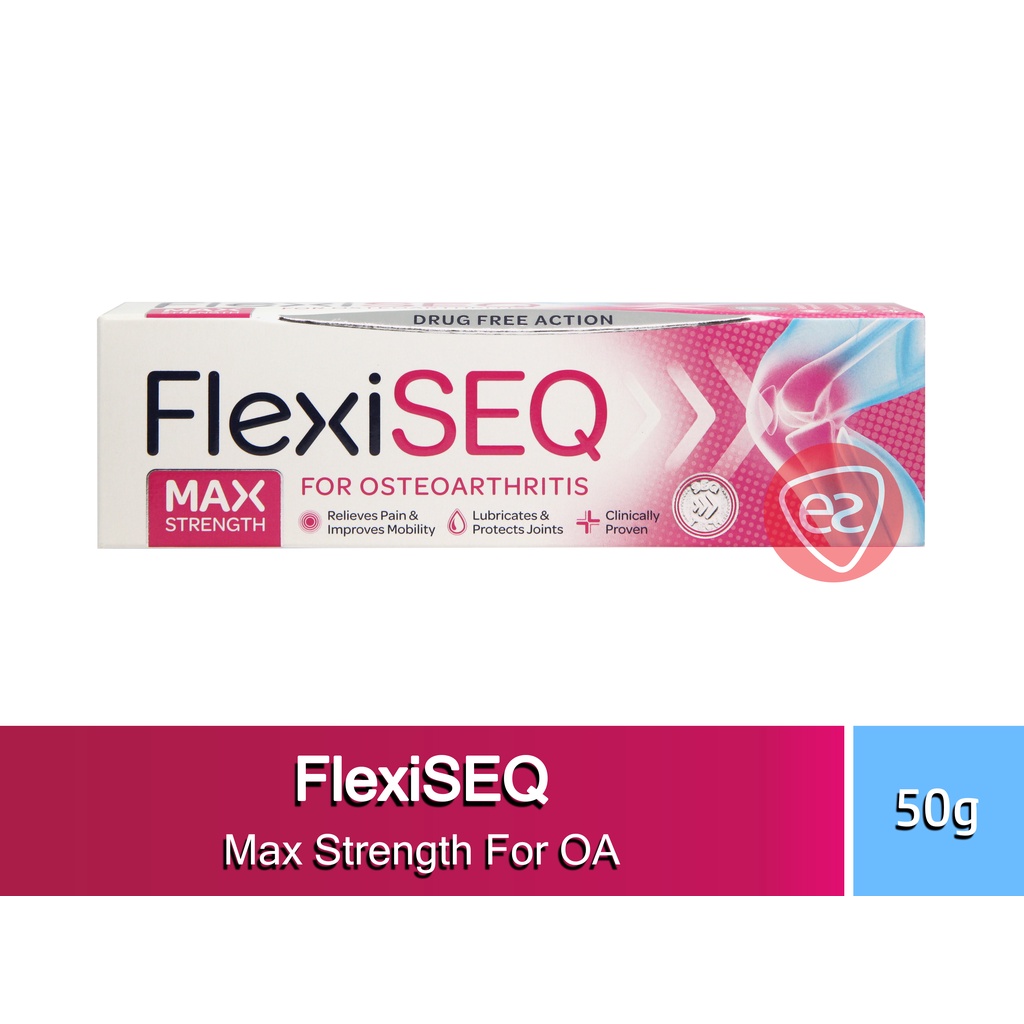 FLEXISEQ MAX STRENGTH GEL 50G FOR OSTEOARTHRITIS | Shopee Malaysia
