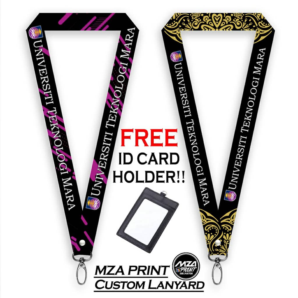 [ COD ] Ready Stok 4 DESIGN UiTM Universiti Teknologi MARA LANYARD ...