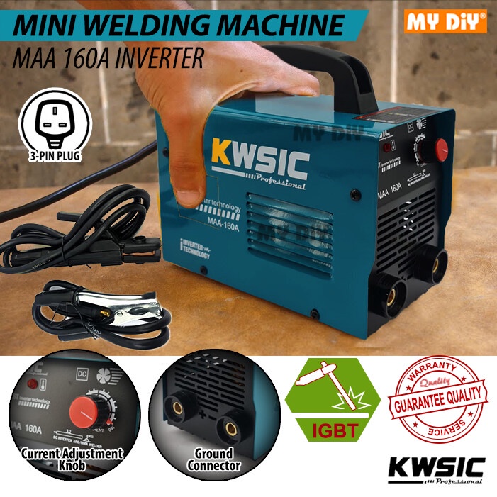 MYDIYHOMEDEPOT - KWSIC Mini Welding Machine 160A Inverter Welding ...
