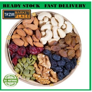 [100gram] Halal Healthy Mix Nut Campuran Kacang / Almond Badam Cashew ...