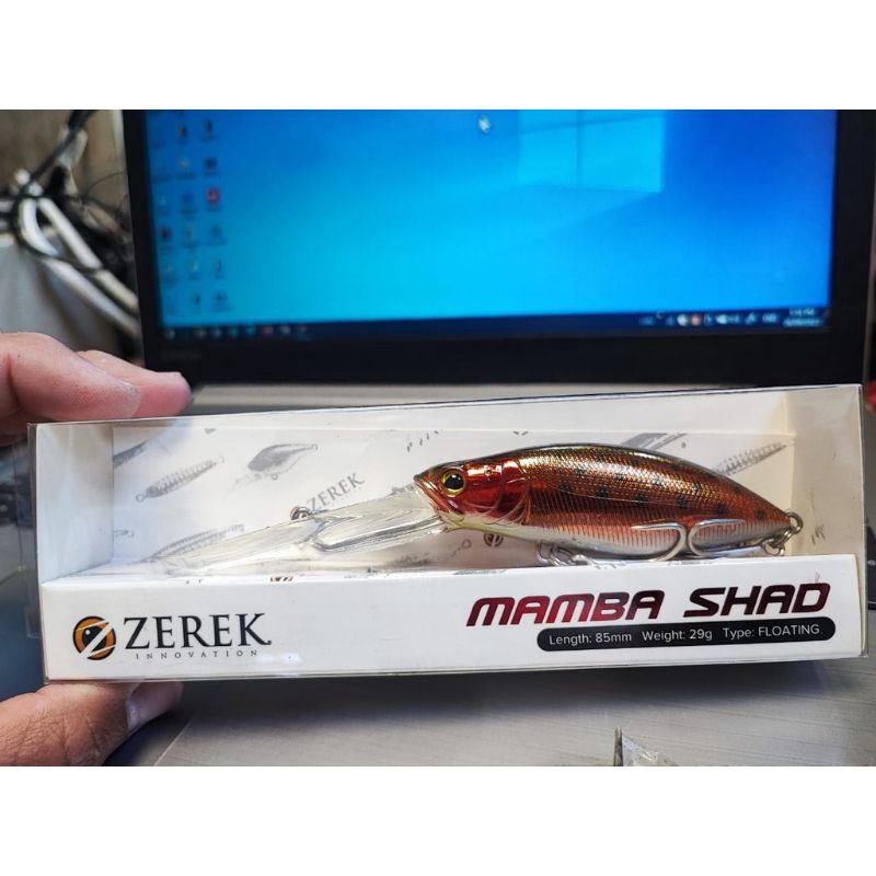 ZEREK MAMBA SHAD 85MM | 29G | EVOLUTION SERIES | Shopee Malaysia