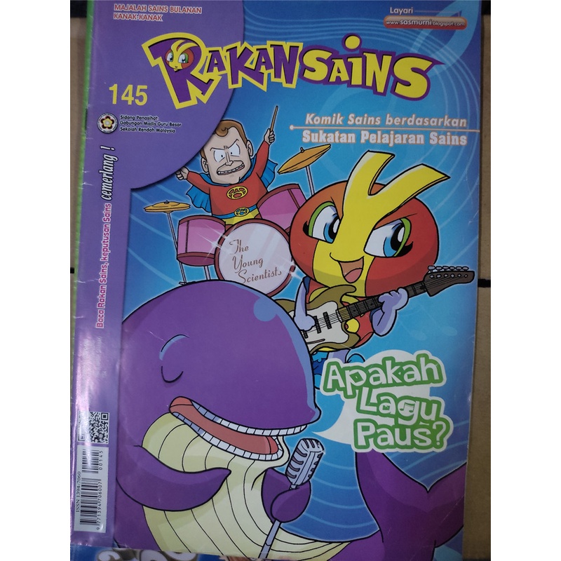 Majalah Sains Rakan Sains SECOND HAND comic BOOK Malay komik | Shopee ...