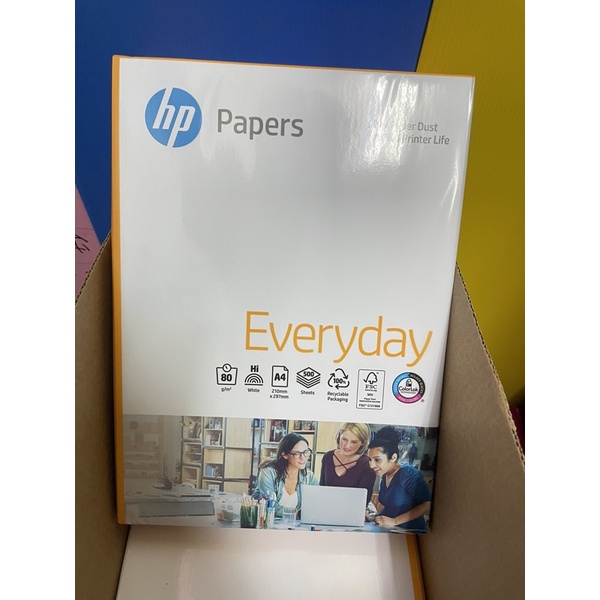 HP Copy Paper A4 80P 80lbs Professional Non-Jamming Computer Printing ...