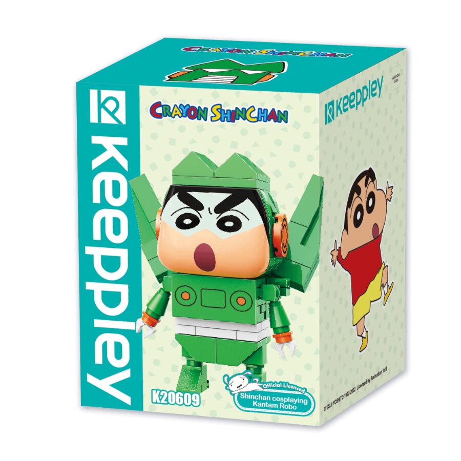 Keeppley K20609 Crayon Shin-chan: Shin-chan Cosplay Kantam Robot ...