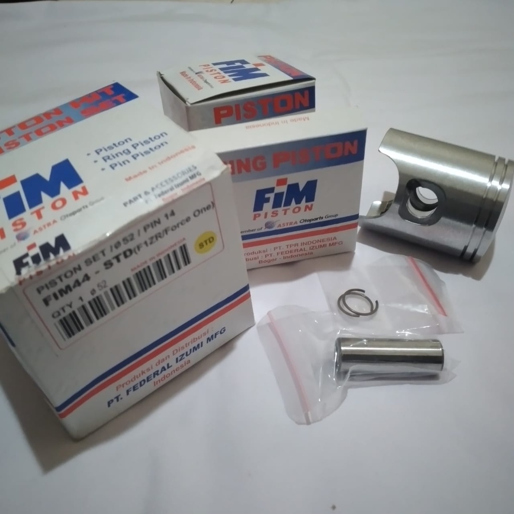 Piston KIT PISTON KIT PISTON KIT F1ZR/FORCE 1 PIN 14 OS STD 25 50 75 ...