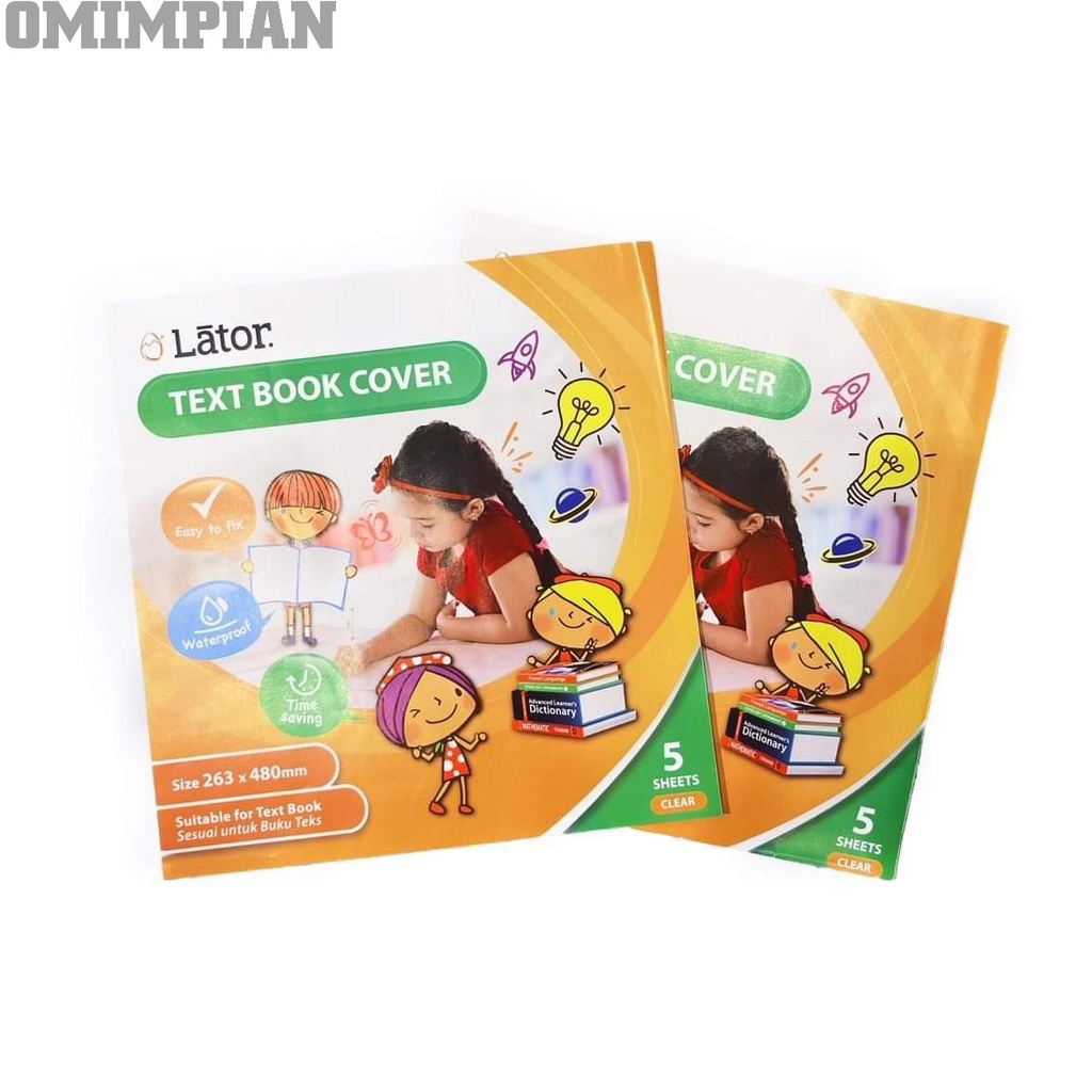 LATOR TIME SAVING BOOK COVER | Shopee Malaysia