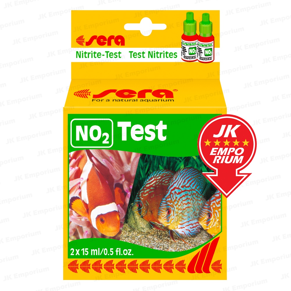 Sera Nitrite NO2 Test Kit 75 Tests Nitrit | Shopee Malaysia