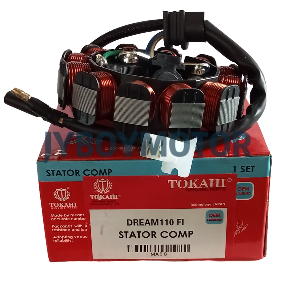 HONDA EX5 DREAM110 FI STATOR COMP STATOR COIL MAGNET COIL ORIGINAL ...