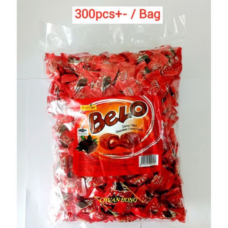 BELO CENTER FILLED CHOCOLATE CHEWY CANDY 900G | Shopee Malaysia
