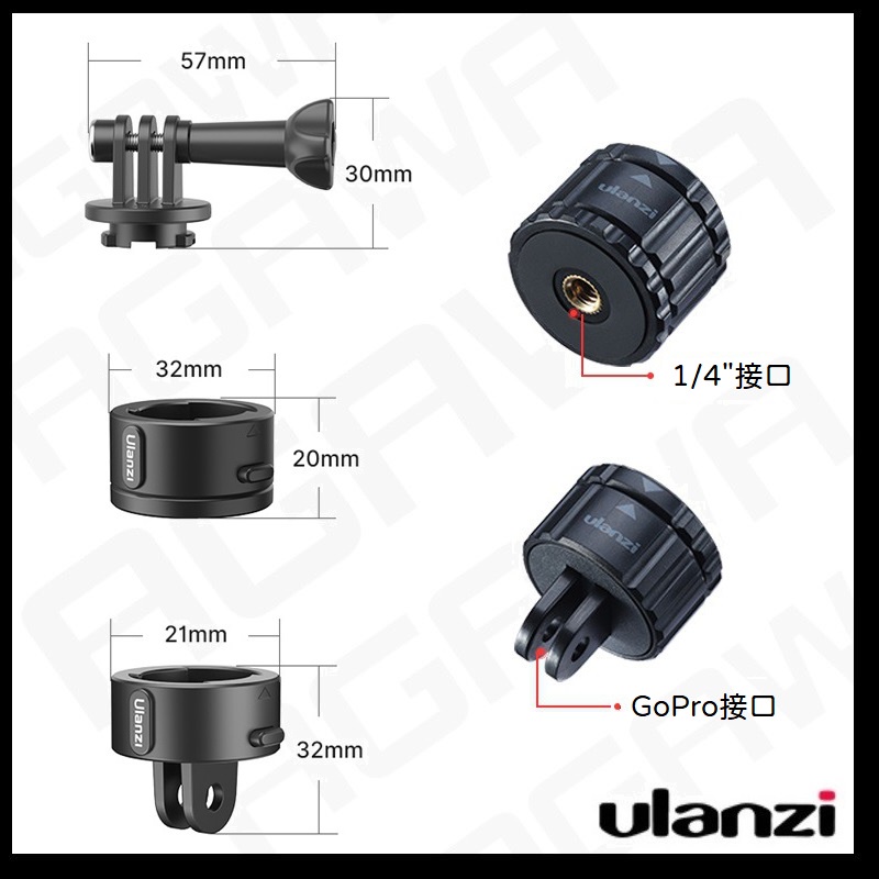 Ulanzi Magnetic Quick Release Go Ii GP-4 Strong gopro 13 action 5 ace Adapter | Shopee Malaysia