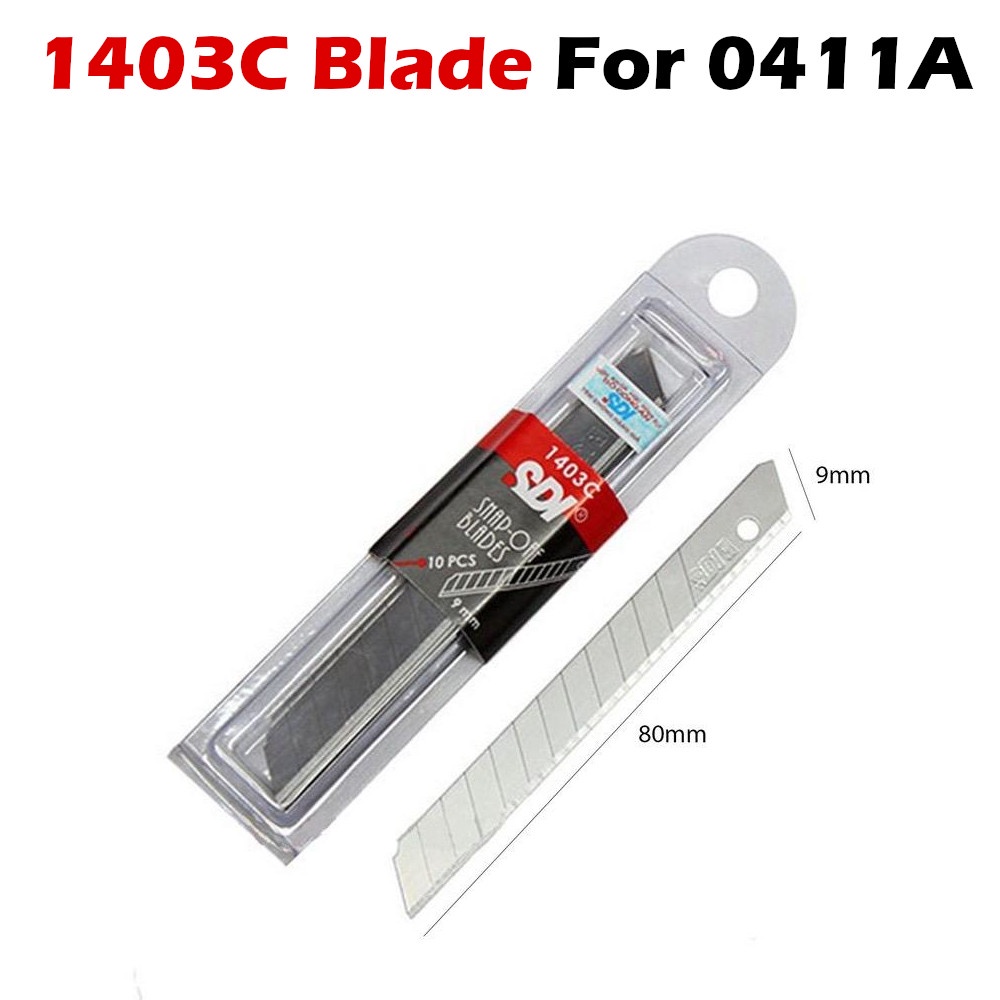 SDI 1403C Cutter Blade Snap Blade (For SDI Cutter Blade 0411A Small) | Shopee Malaysia
