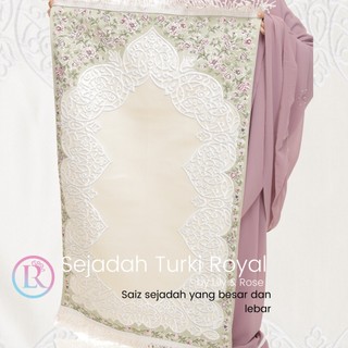 Sejadah Royal LR, Sejadah Embroidery Satin, Sejadah Hantaran, Prayer ...