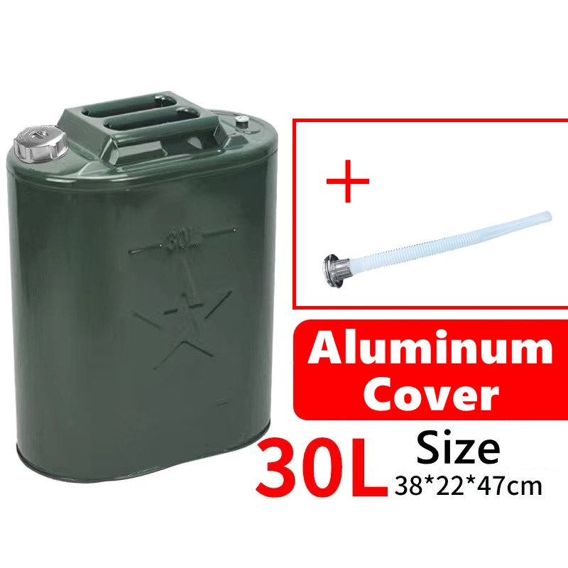 5L 10L 20L 25L 30L tong minyak petrol Jerry can oil drum gasoline drum Spare Fuel Tank oil tank ...
