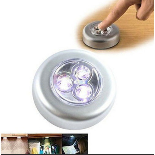 Lampu Sentuh Stiker Lampu Tanpa Wayar Lampu Gelap Lampu Almari Lampu ...