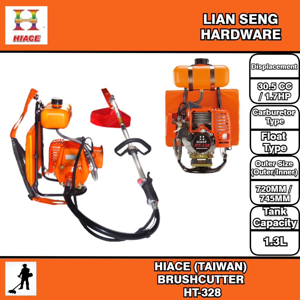 HIACE (TAIWAN) BRUSHCUTTER HT-328 | Shopee Malaysia