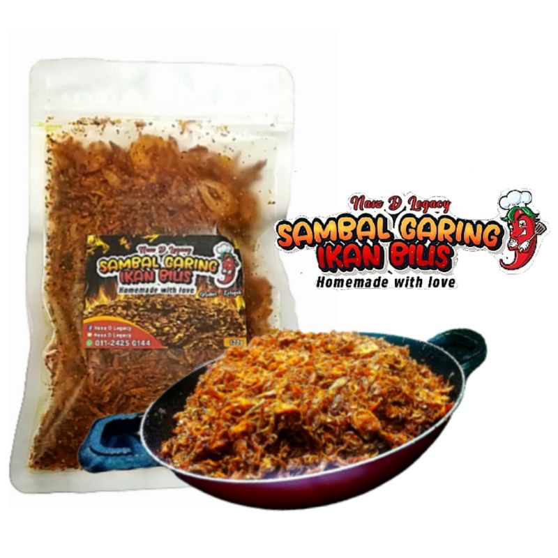 Sambal Garing Ikan Bilis 120g (Pedas) | Shopee Malaysia