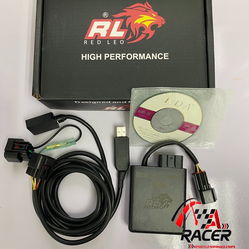 RED LEO CDI 8 Mode Adjustable Yamaha Y125Z/LC135/Wave100-100% Original ...