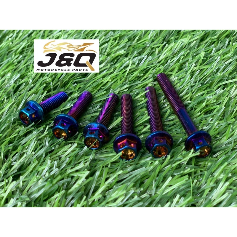ENGINE COVER SCREW TITANIUM SKRU ENGINE TITANIUM 20mm 25mm 30mm 35mm ...
