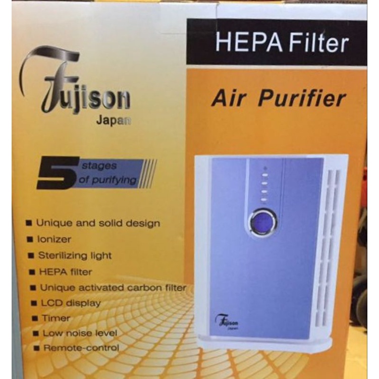 Fujison Air Purifier (HEPA filter) | Shopee Malaysia
