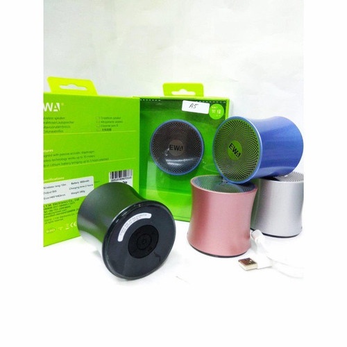 EWA A5 Portable Wireless Bluetooth Speakers Rechargeable Battery Metal Case Loud Sound Heavy ...