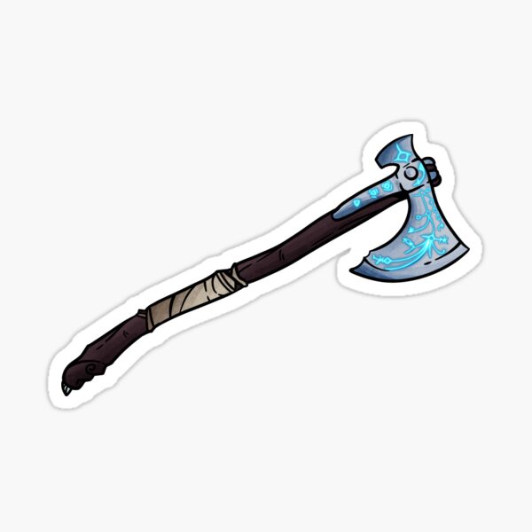 God Of War Leviathan Axe Stickers | Shopee Malaysia