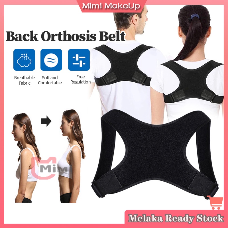 Ready Stock Body Posture Corrector Adjustable Back Support Brace ...