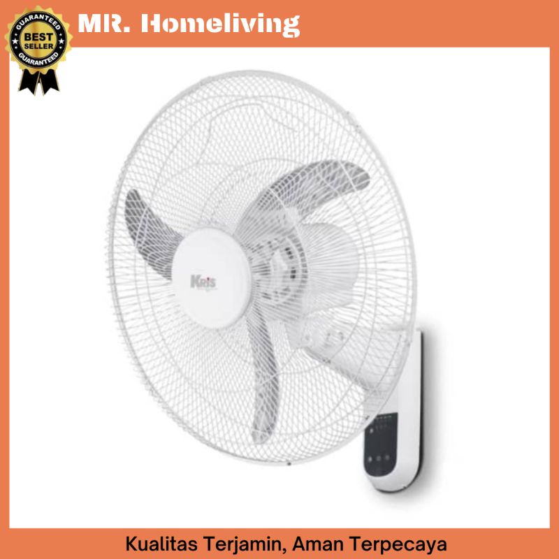 Kris Wall Fan With Remote | Shopee Malaysia