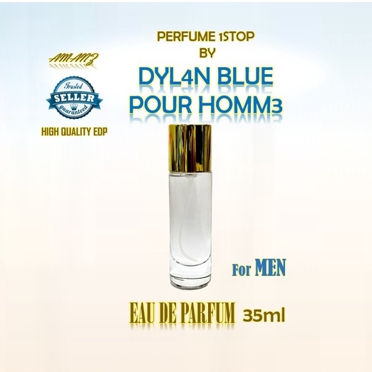 PERFUME DYLAN BLUE POUR HOMME (MEN) VER'S4C3 35ML FRAGRANCE (HIGH ...