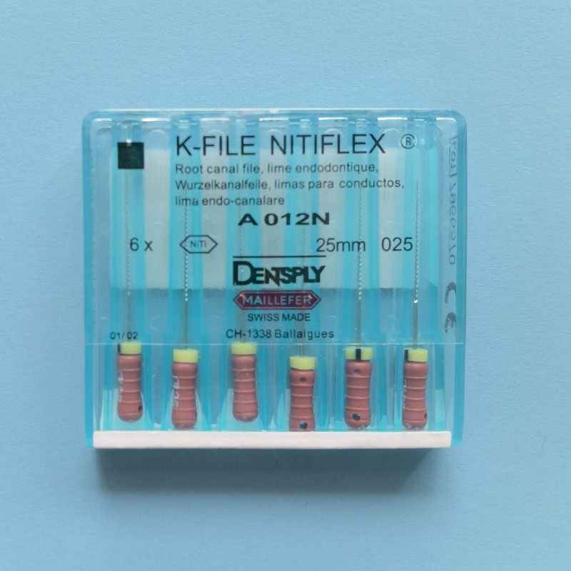Dentsply Dental K FILE NiTi Flexible 21mm 25mm 28mm 31mm Endo Root ...