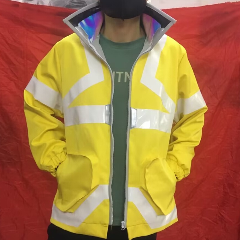 Anime CYBERPUNK EDGERUNNERS David Jacket with Necklace | Shopee Malaysia