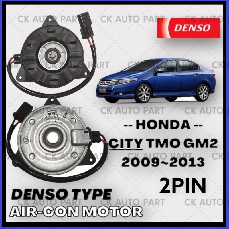 DENSO Fan Motor Honda City TMO GM2 Aircon MotorHonda City Motor Kipas City Aircon Motor 168000 ...