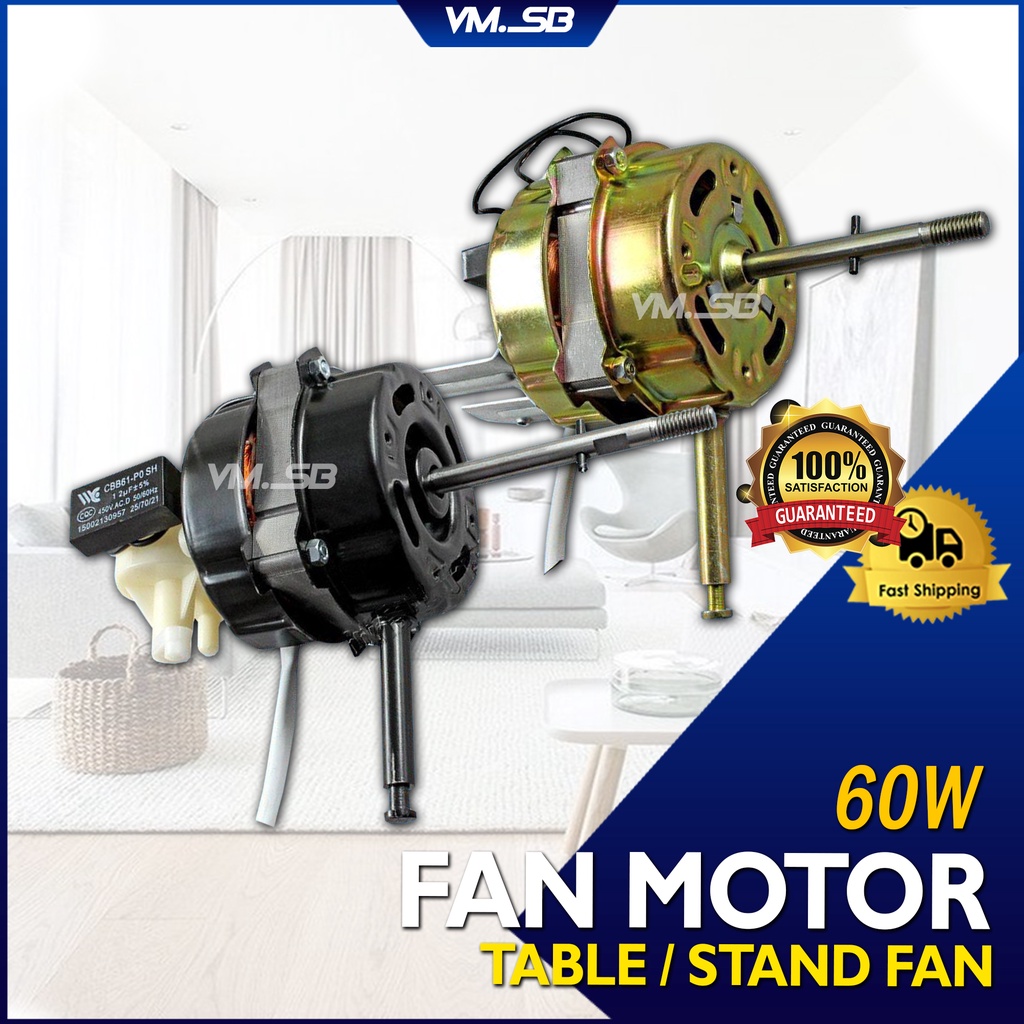 (100% pure cooper) 16" TABLE FAN MOTOR / STAND FAN MOTOR Universal FAN ...