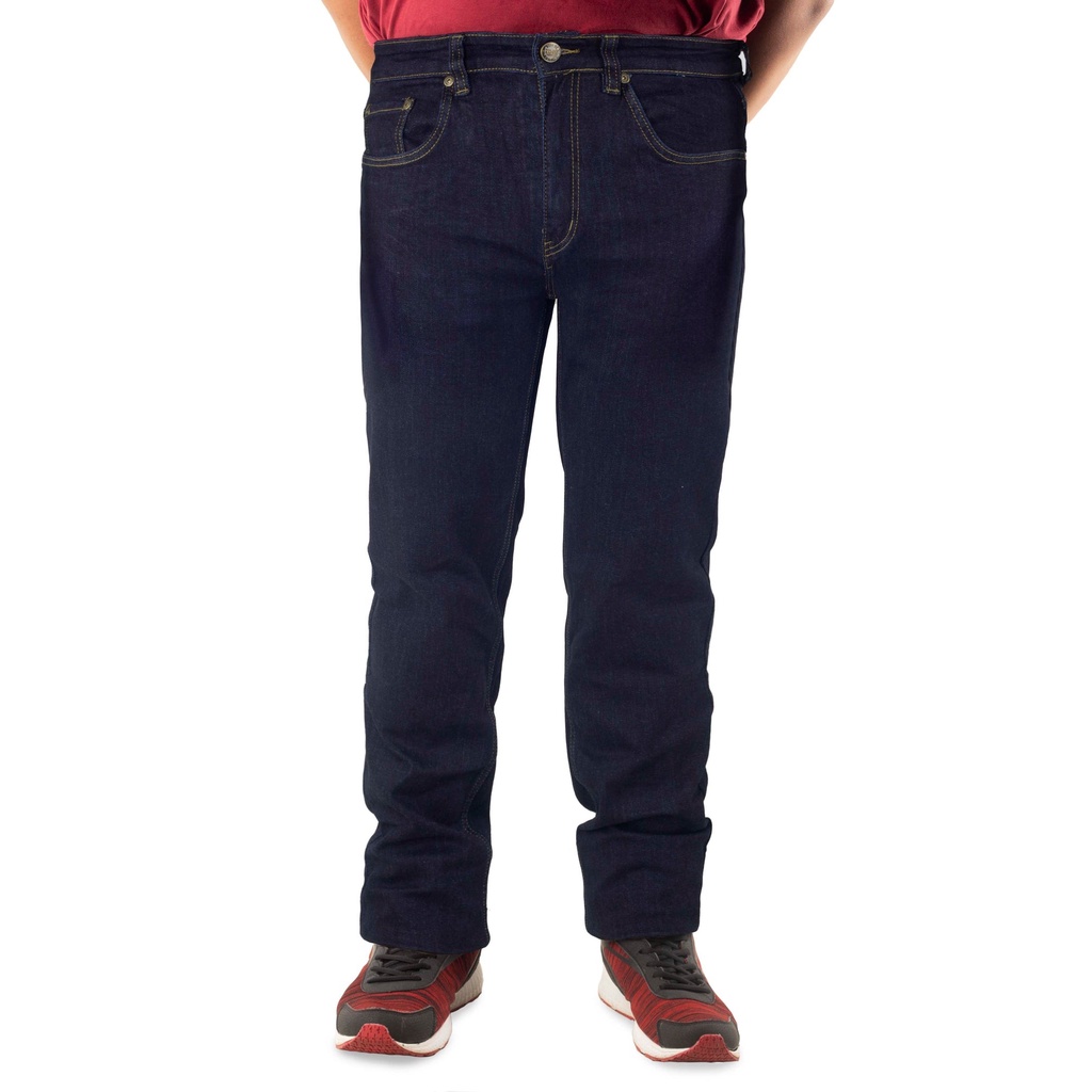 EXHAUST Stretchable Jeans Long Pants [310 Regular Fit-Plus Size]-Dk ...