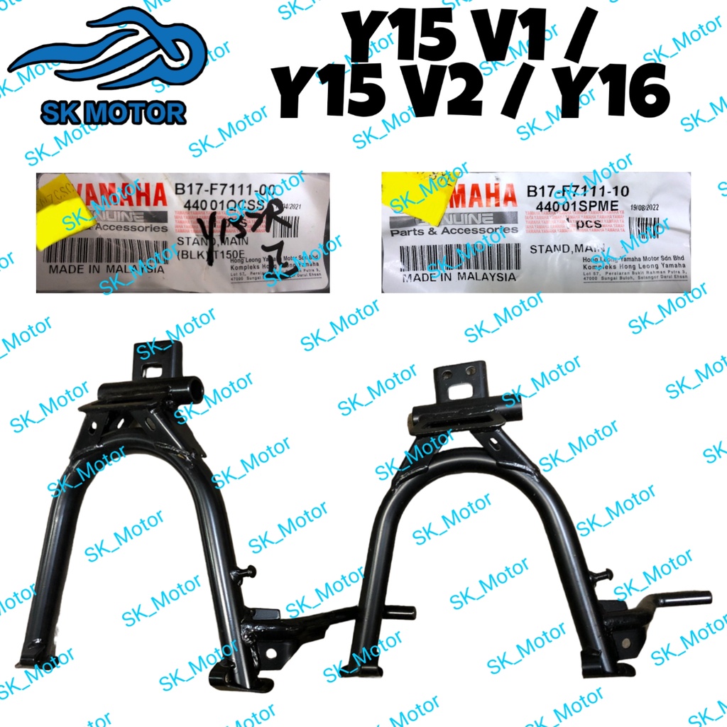 Yamaha Y15ZR Y15 YSUKU V1 V2 Y16ZR Y16 Original Main Stand / Double Stand / Center Stand Tongkat ...