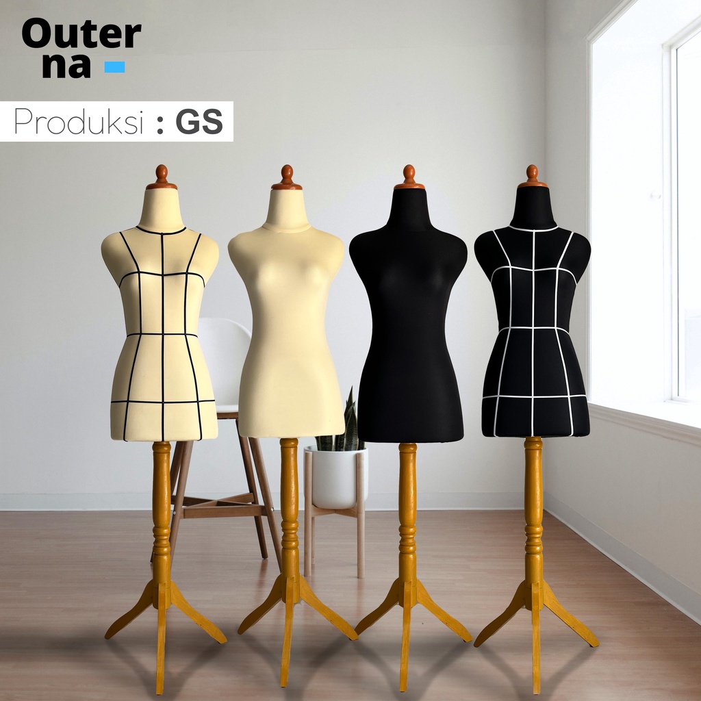 Dressmaker Foam-coated Female Mannequin - Dm Foam Clothes Statue with ...