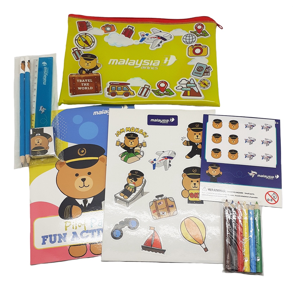 Mas Airlinese Pilot Activity Pack | Shopee Malaysia