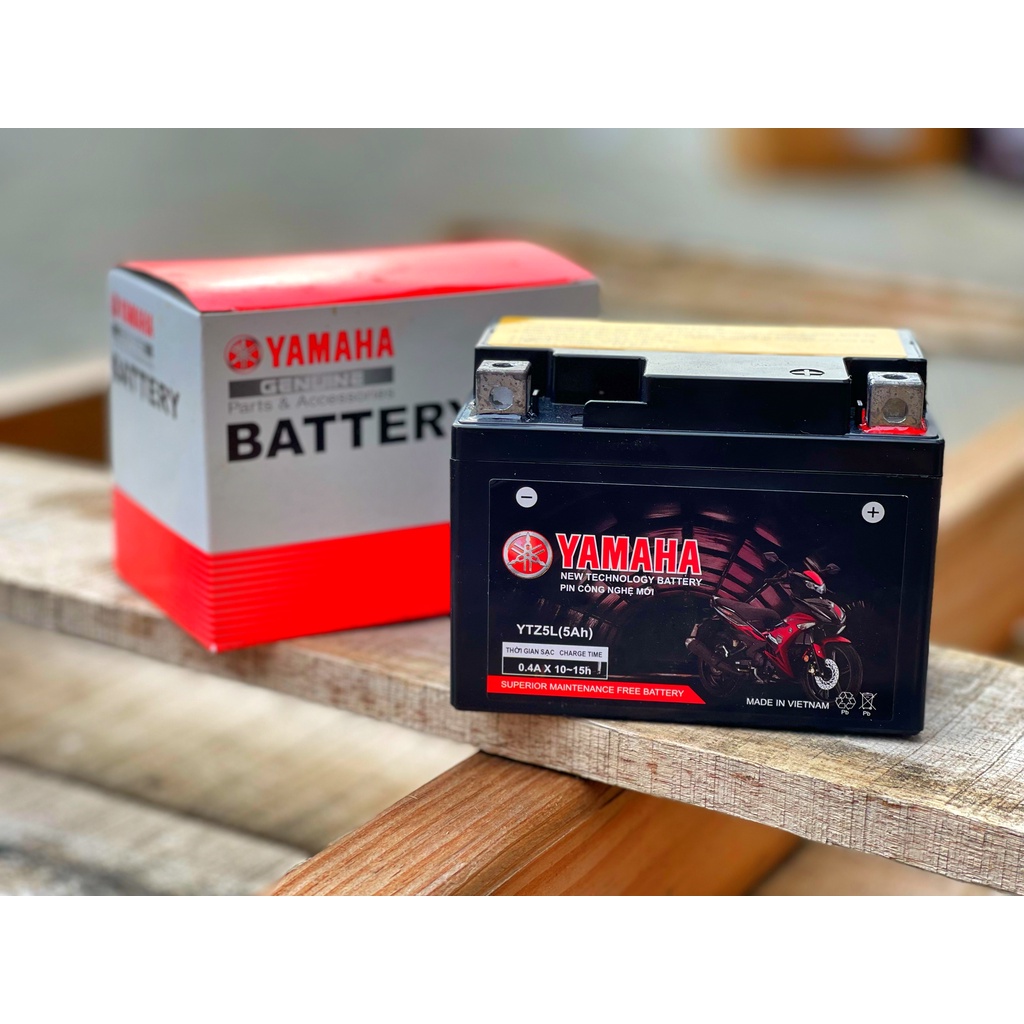BATTERY YTZ5S-BS (BT4) GTZ4V YTZ5/YTZ5S PTZ5S-BS PTZ5 YAMAHA Y15 Y15ZR FZ150 SRL115 LC135 V2-V6 ...