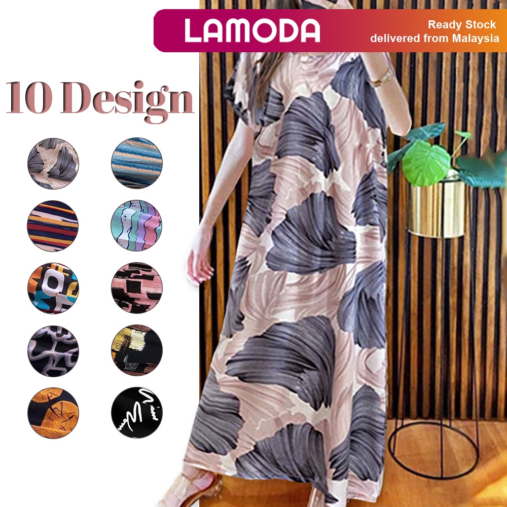 [FREE SIZE][Lamoda]ELLA Women Night Dress Baju Tidur Wanita Pajamas ...