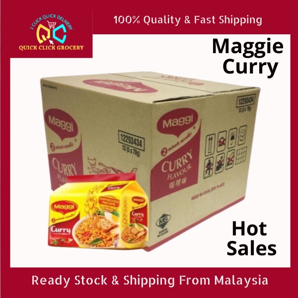 Maggi Curry 79gx5sx12pack/carton (Expired : 05/26) | Shopee Malaysia