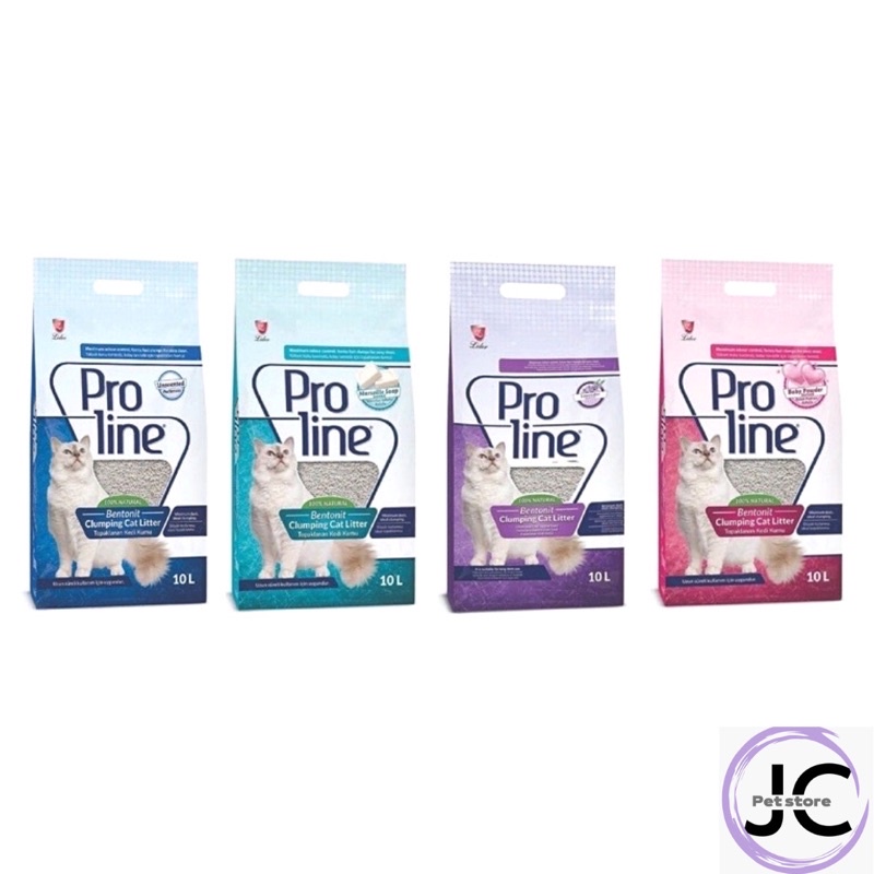 Proline Bentonite Clumping Cat Litter Pasir Kucing 10L | Shopee Malaysia