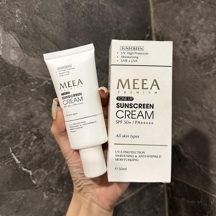 (HOT) Physical Sunscreen - Meea Premiun Spf 50 + + + | Shopee Malaysia