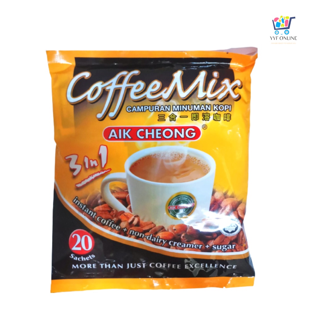 Aik Cheong Coffee Mix Campuran Minuman Kopi (20sachets x 20g) | Shopee ...