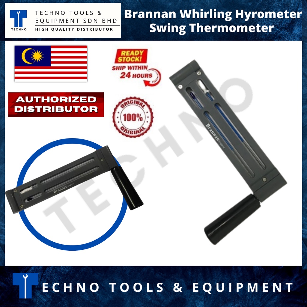 Brannan Whirling Hyrometer Swing Thermometer - 100% Brand New ...