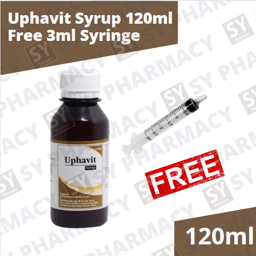 [CLEARANCE EXP 31/1/25] Uphavit Multivitamin Syrup 120ml (Exp: 01/2025 ...