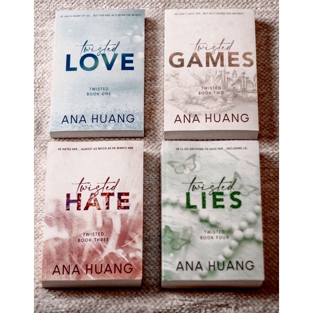 Twisted Games,Twisted Love,Twisted Hate&Twisted Lies by Ana Huang.Tiktok Made Me Buy It!Booktok ...