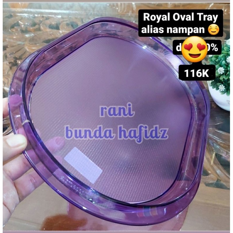 Original Tupperware Oval Tray | Shopee Malaysia